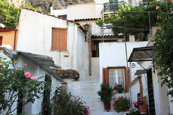 Plaka, the neighbourhood of the gods by Karsten Hamre / 500px