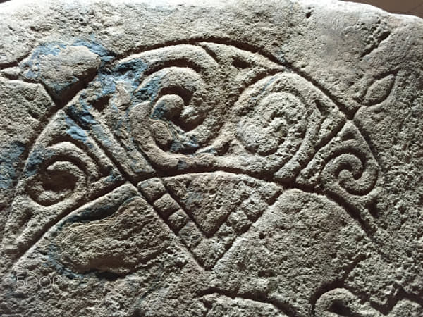 Pictish stone carvings - Crecent V-rod by Len Gilbert | 500px