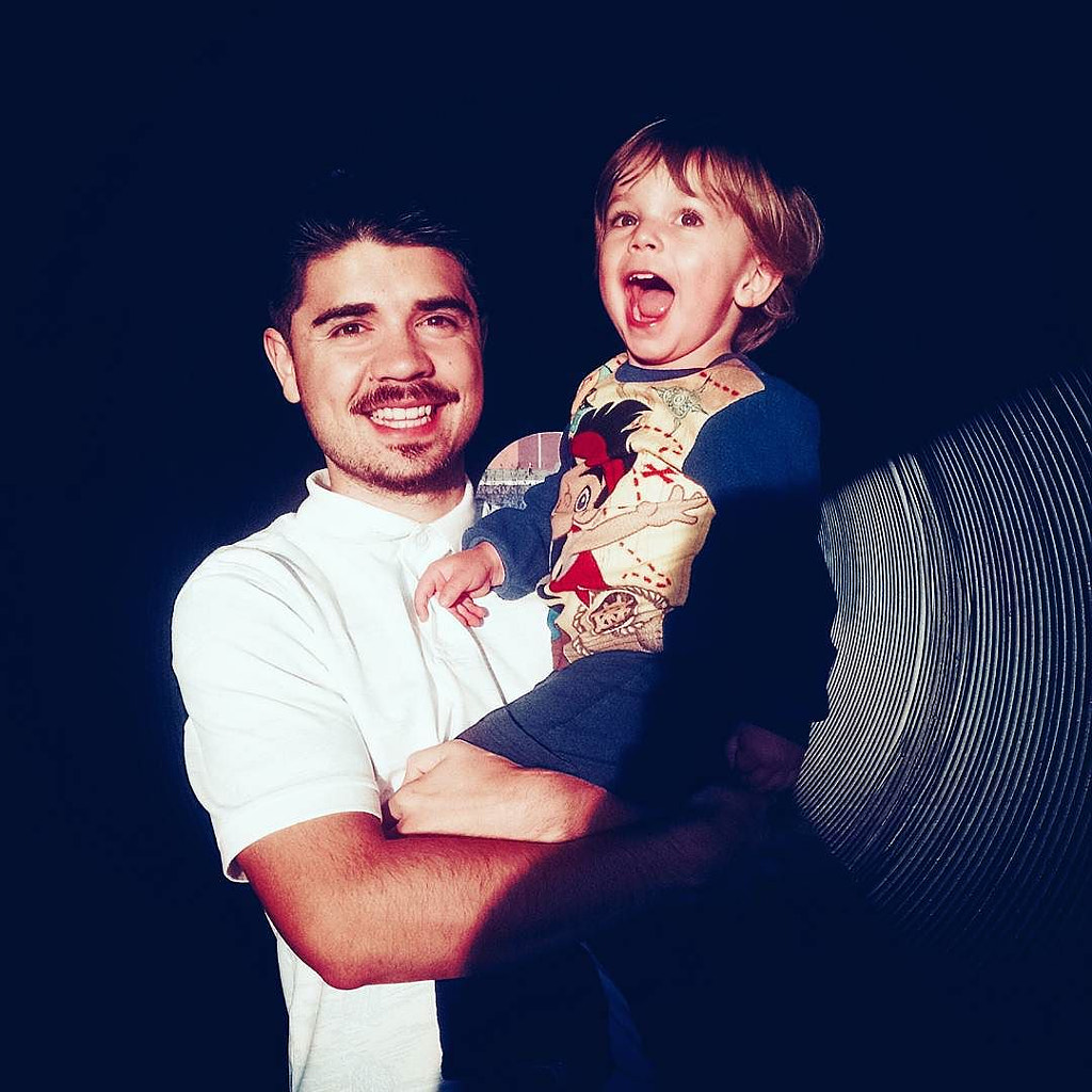 We went on a walk to the library and Ryker screamed in the tunnel and ...