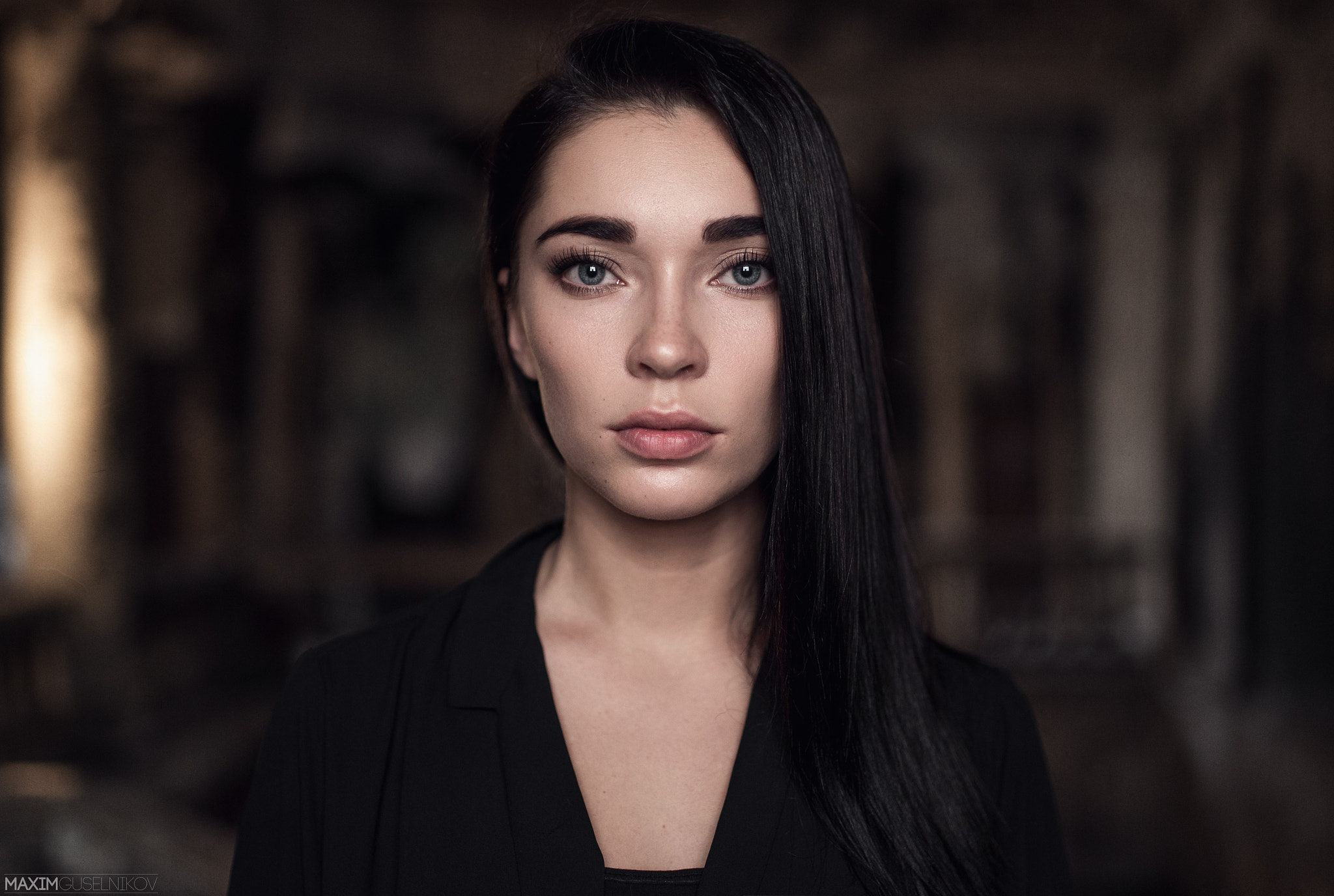 Marina - Dark Portrait by Maxim Guselnikov / 500px