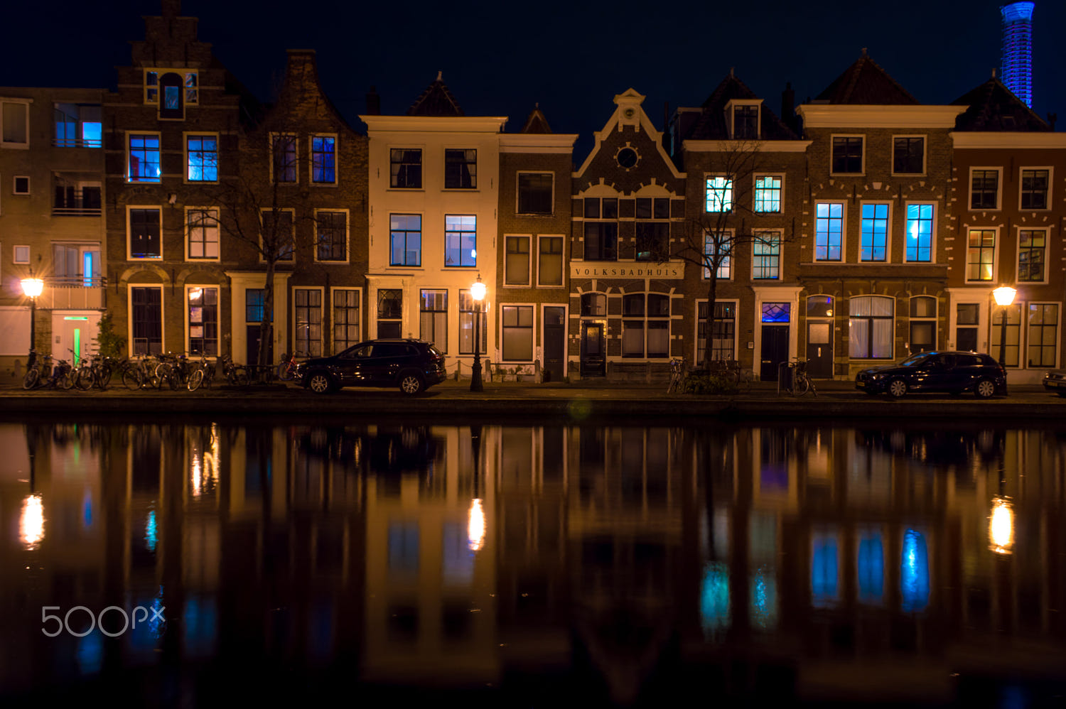 Canal houses in Leiden by Richard Steenvoorden / 500px