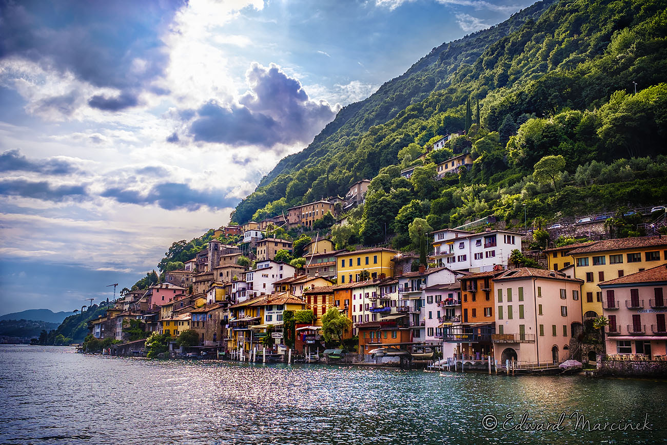 Lake Lugano by Edward Marcinek / 500px