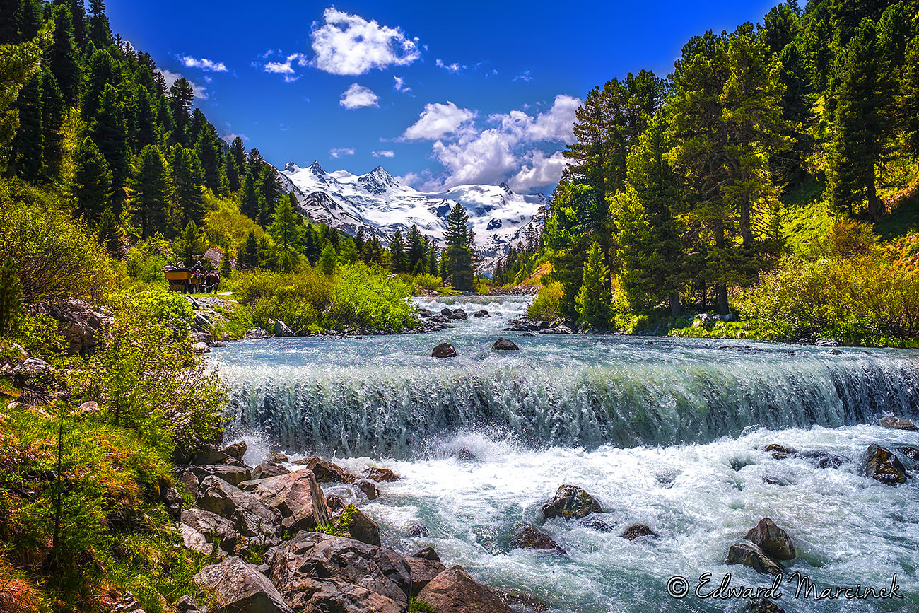 Crystal Stream in Swiss Alps by Edward Marcinek / 500px