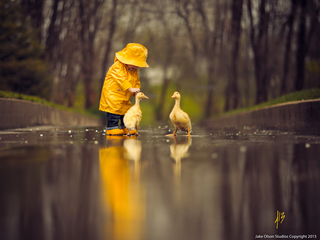 Rainy Day Friends by Jake Olson Studios / 500px