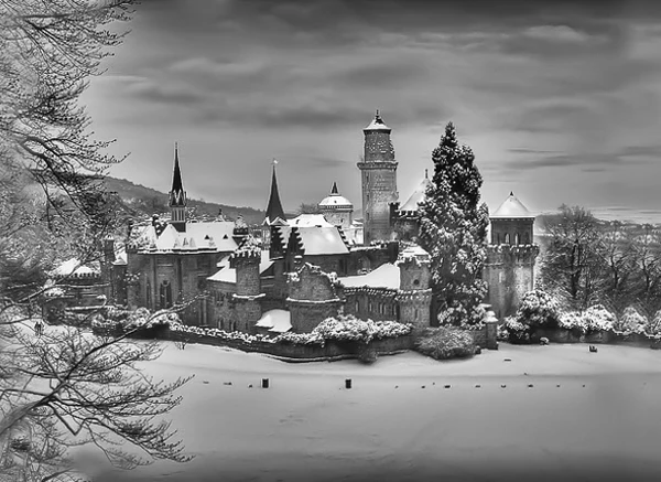 Winter Castle in Germany B&W by Matt MacDonald | 500px