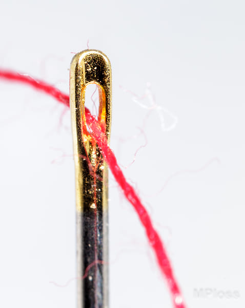 Needle and yarn by Michael Ploss | 500px