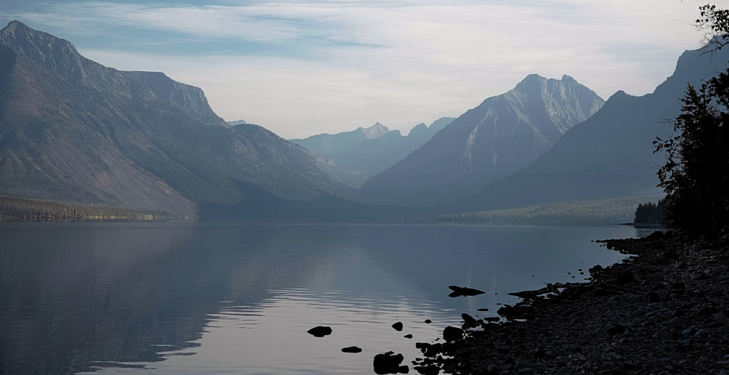 Pastel lake scene @ Glacier by Richard Brown / 500px