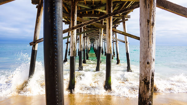 Beautiful day at Newport Pier as the swell was building by Brent Cox ...