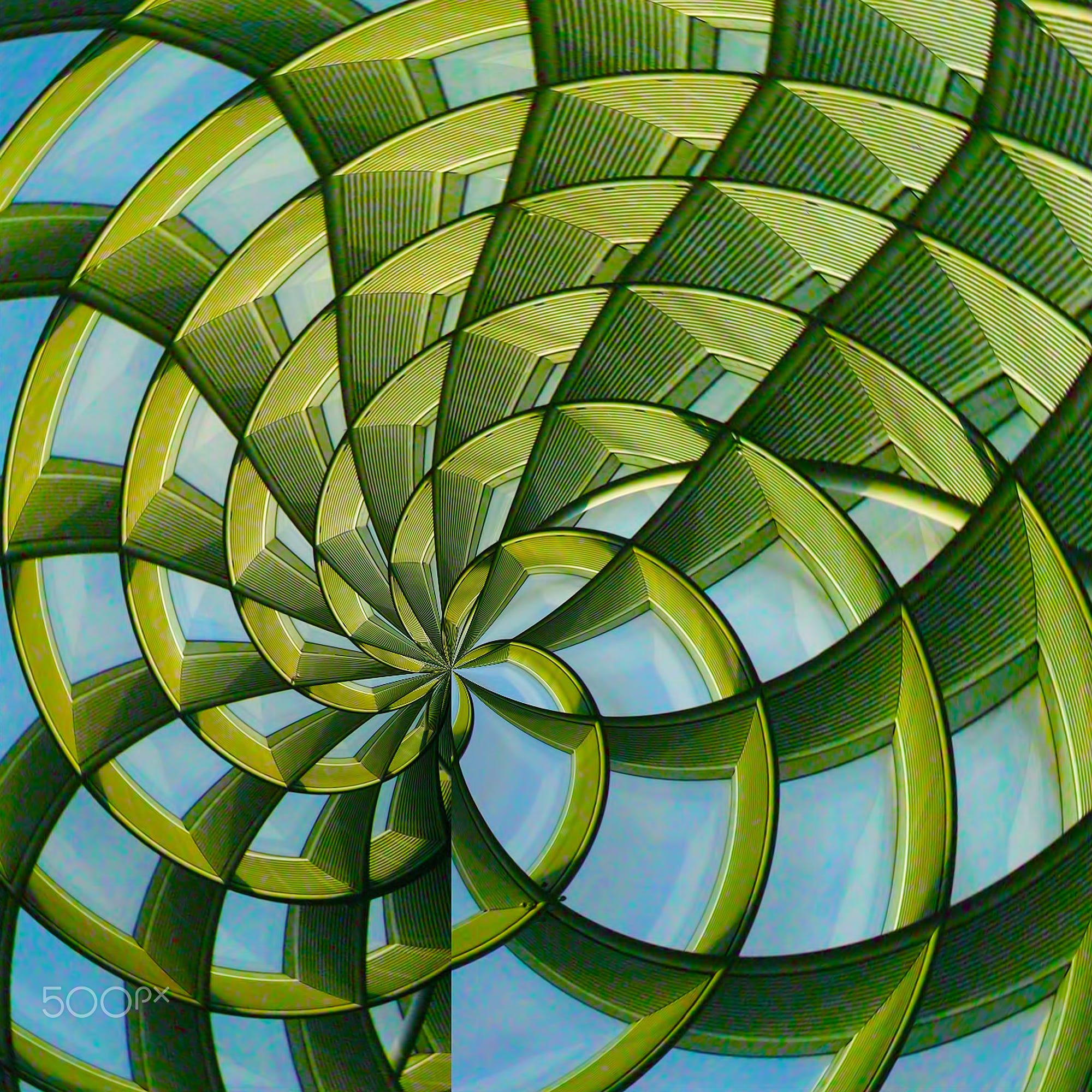 Abstraction a la M.C. Escher-color version by Gary Holmes - Photo ... Abstraction a la M.C. Escher-color version by Gary Holmes - Photo ...