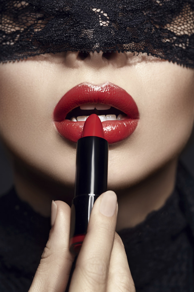 Red lips passion by stéfan bourson / 500px