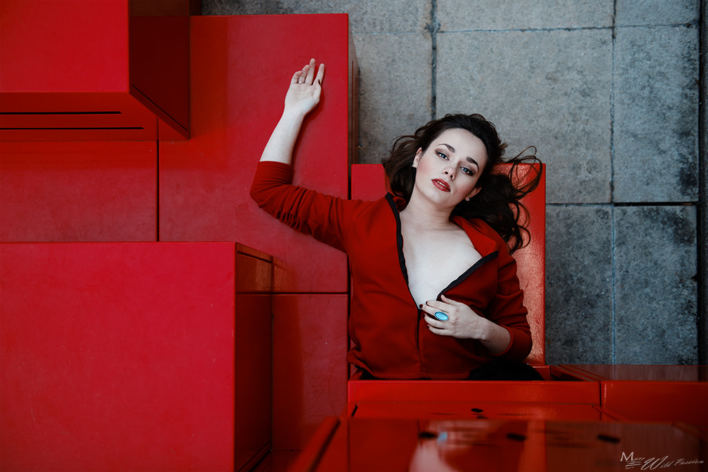 The business city little red riding hood by Marc Lamey / 500px