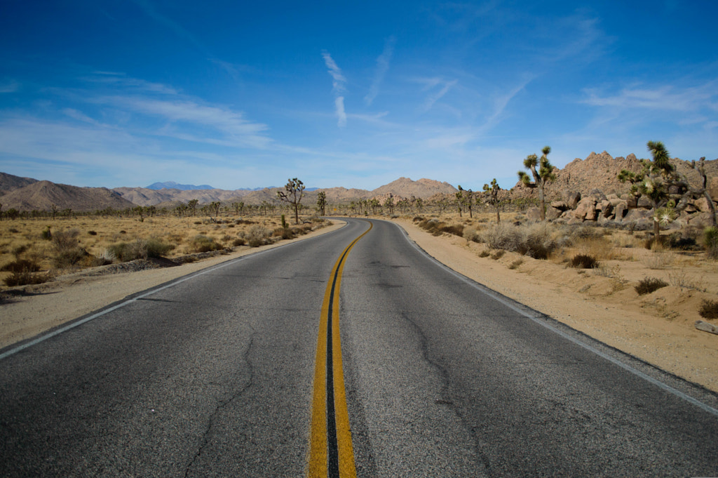 Road in the desert by Athanasios Katsadas / 500px