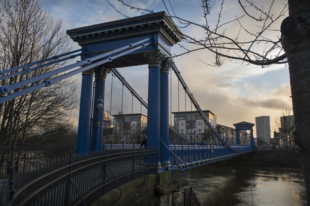 St Andrew's Suspension Bridge, Glasgow. by ReClick Photo / 500px