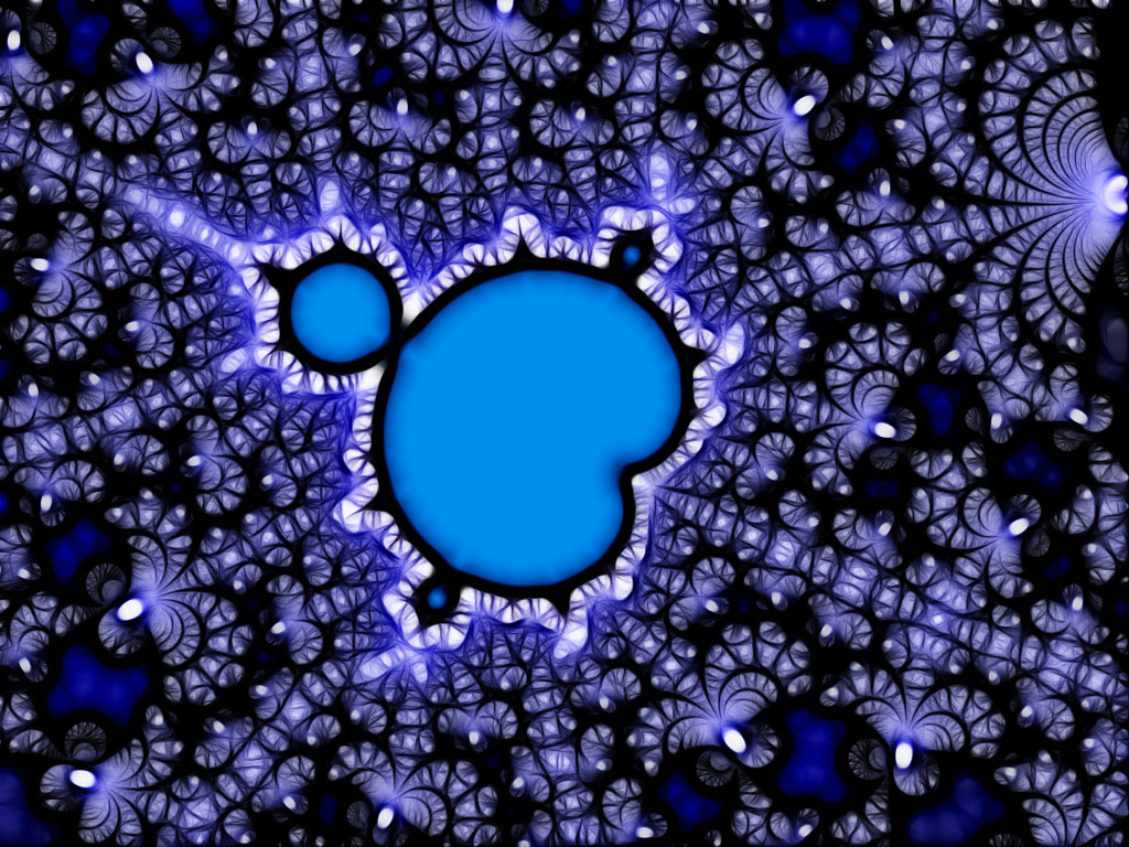Fractalius - Blue Mandelbrot by Doug Greenwald / 500px