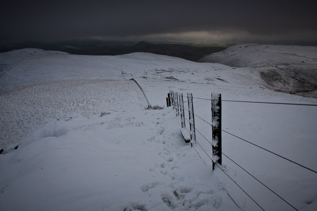Cheviot Hills in Winter by Mark Murdie / 500px