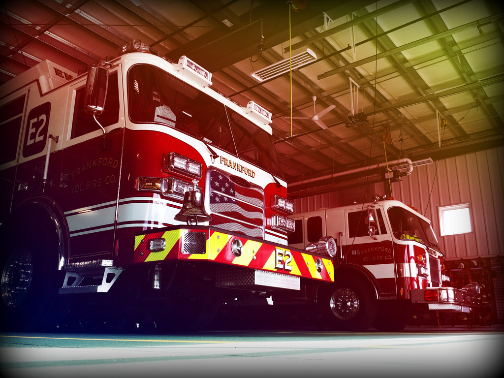 Fire Station in Frankford, Delaware by Andrea Baumann / 500px