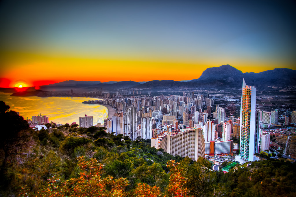 Benidorm landscape by pierluigi cavarra - Photographer & Videographer ...