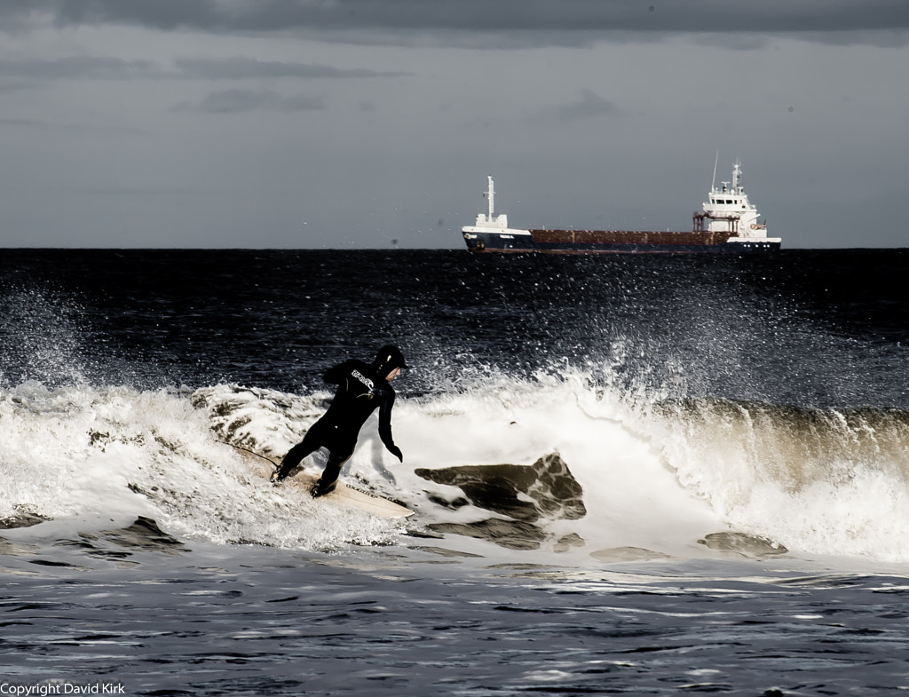 Surfing at Tynemouth by David Kirk / 500px