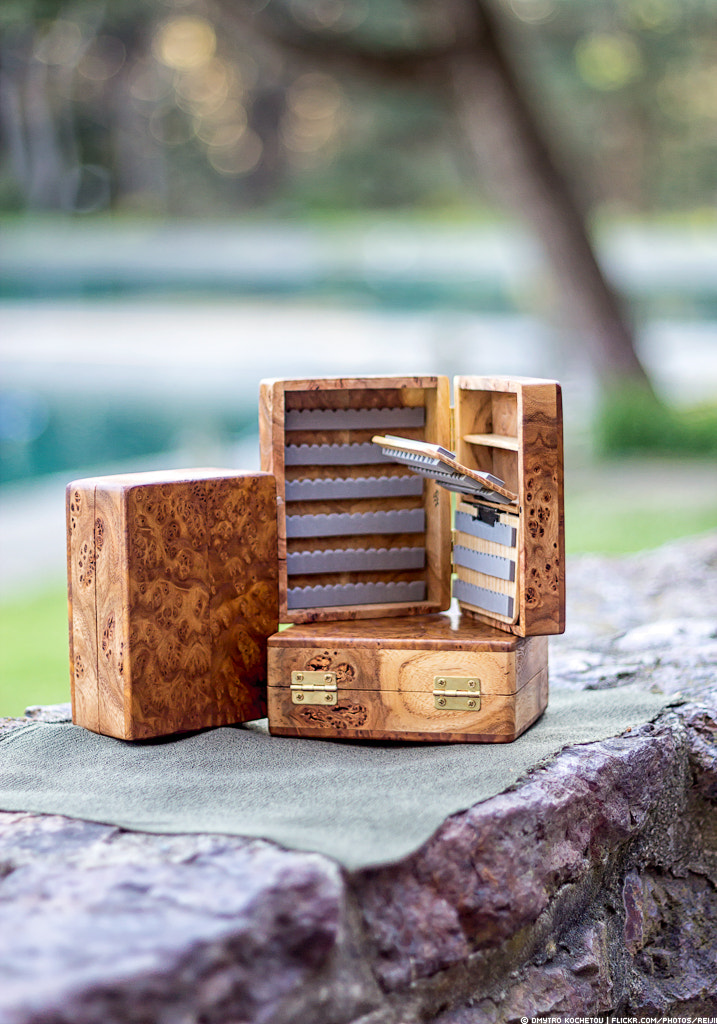 Handmade wooden fly fishing boxes by Dmytro Kochetov / 500px