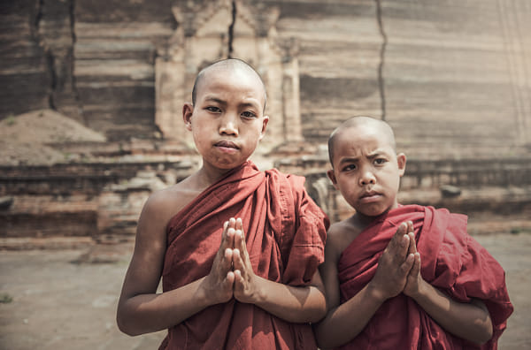 Novice monk by Sasin Tipchai | 500px