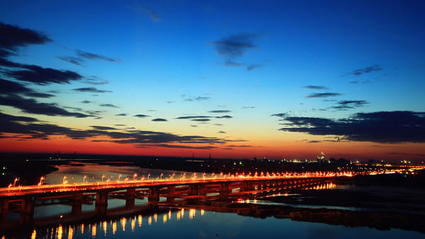 Prosperous city bridge wallpaper HD x by Roger Gregoire / 500px
