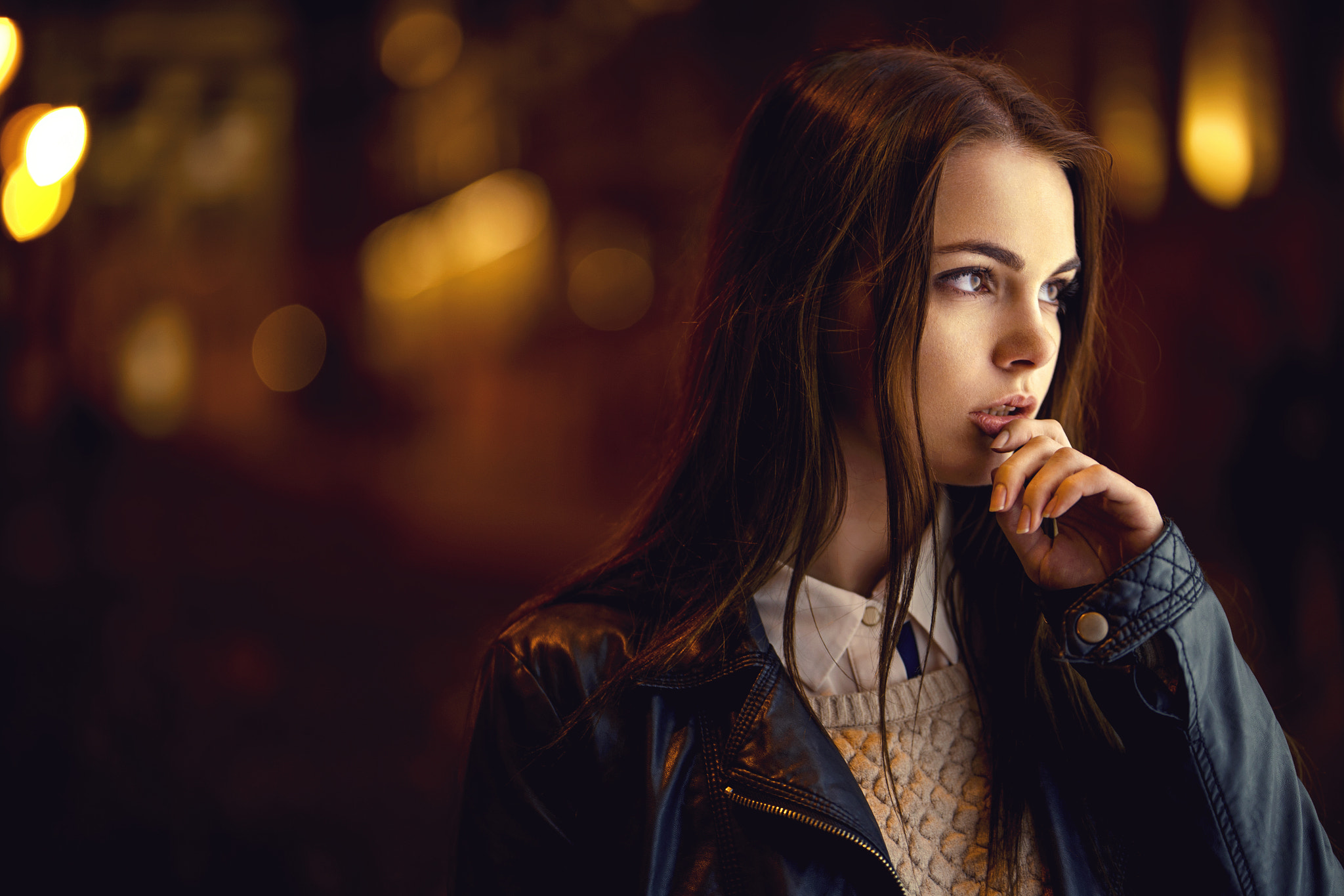 Portrait In The Night By Andrey Zhukov 500px