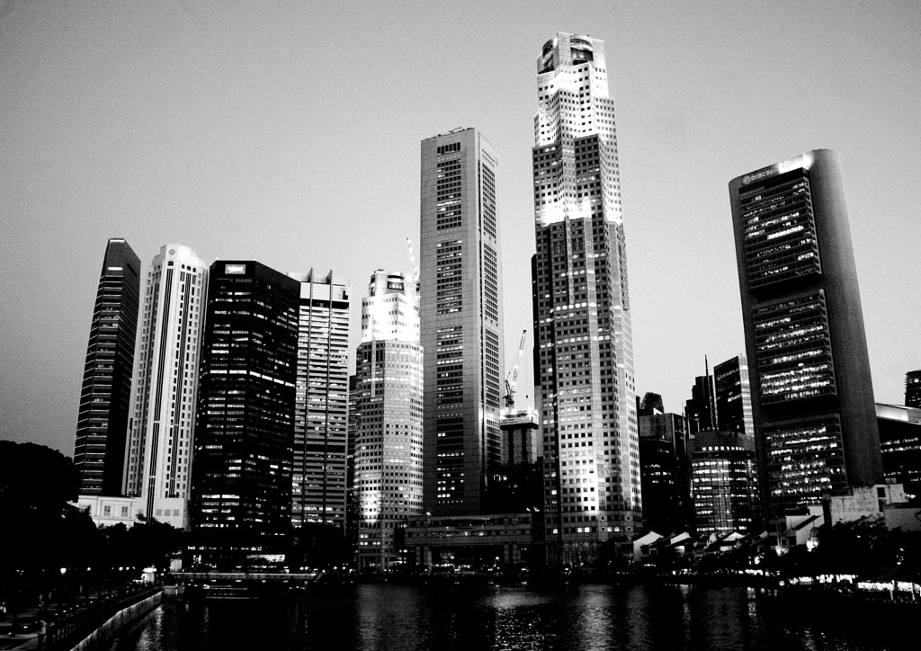 BW Urban Cityscape Singapore by William Teo Photography / 500px