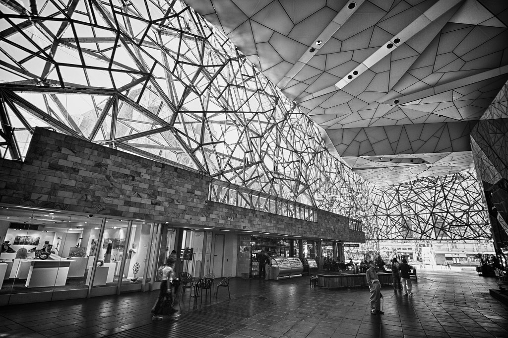 Geometric Architecture Of Federation Square by Griffin Stewart / 500px