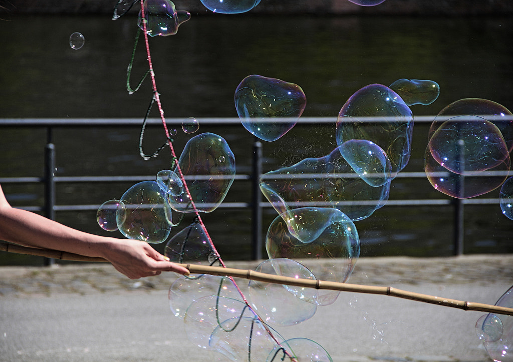 Bubbles out of shape by FG Photography / 500px