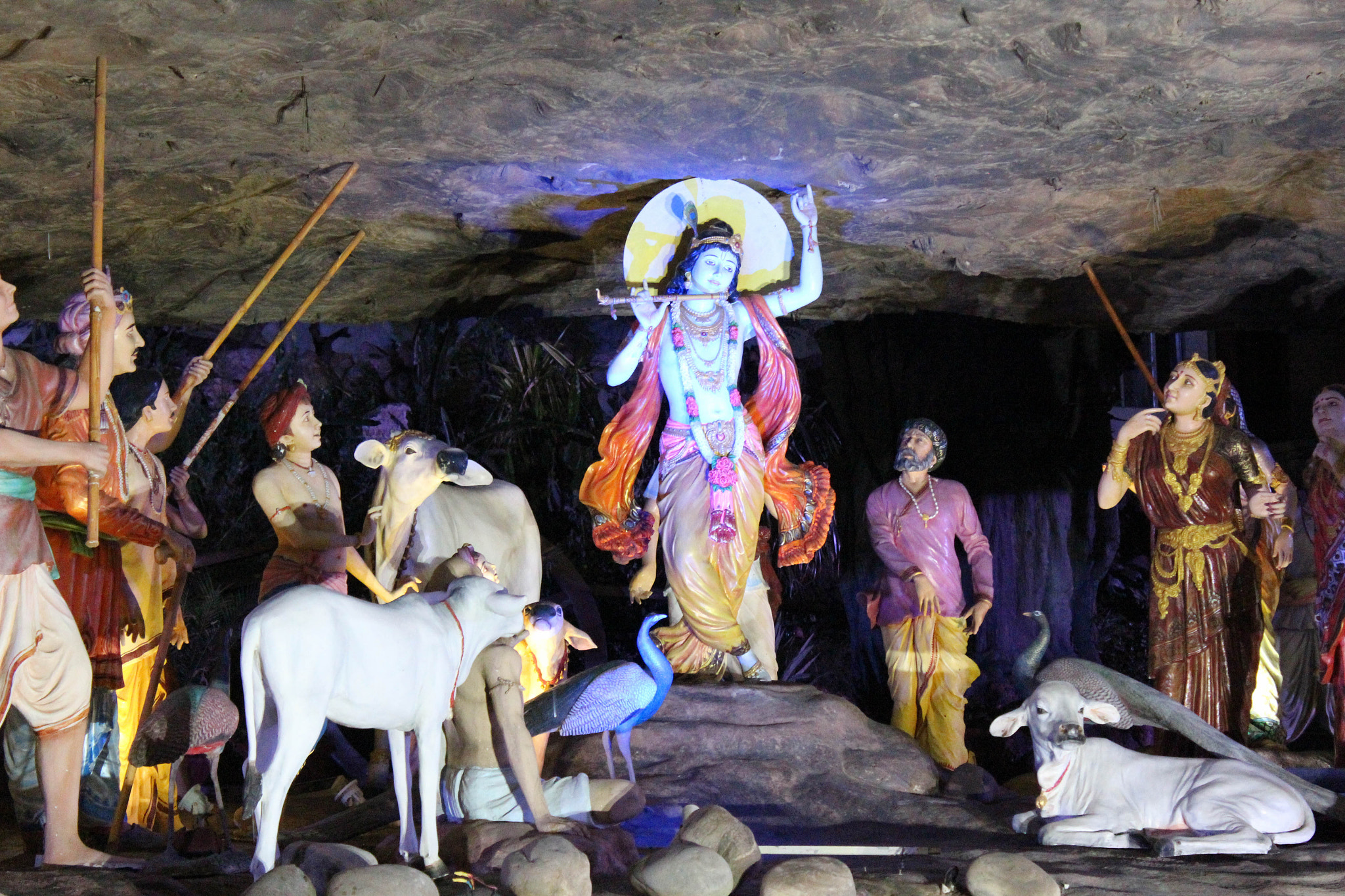 Krishna and Govardhan parvat by Tamanna S - Photo 155471989 / 500px