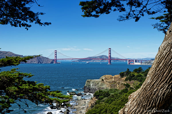 Golden Gate Bridge from Sutro Baths by David Zwick / 500px
