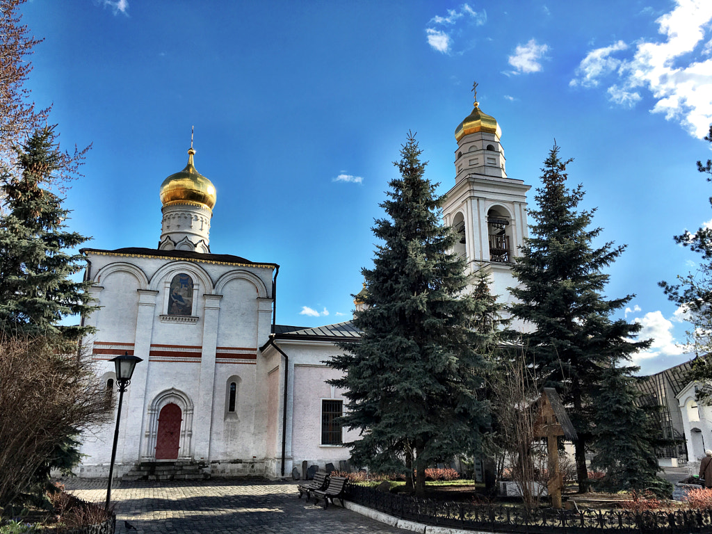 Church of the Nativity of the Blessed Virgin in Old Simonov by Vad Art ...