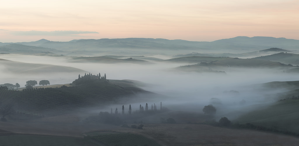 Tuscany early morning lights by Luigi Morrone / 500px