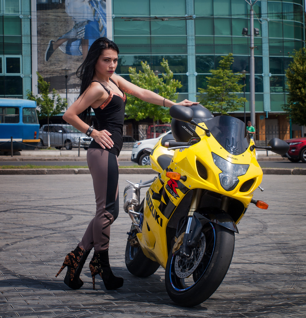 Moto girl by Sergey Kumach / 500px
