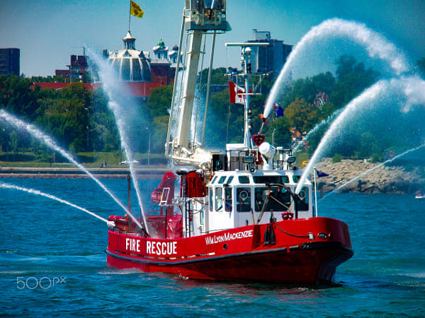 Fire Fighting Boat by Gareth Jones | 500px