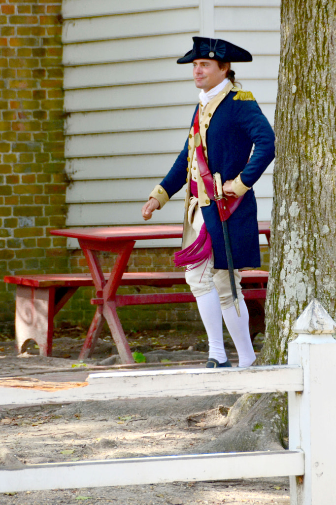 Williamsburg Colonial Officer by Mark - SydelineWorks / 500px
