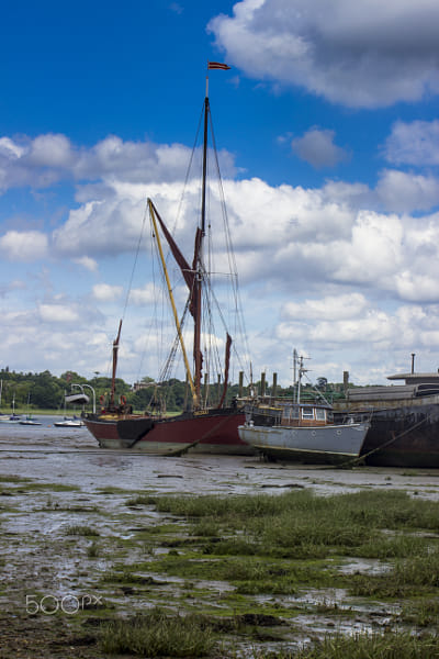 Pin Mill Boats by derick brenchley / 500px