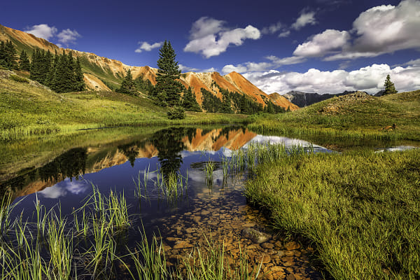 Red Mountain Reflection by Robin Mueller / 500px