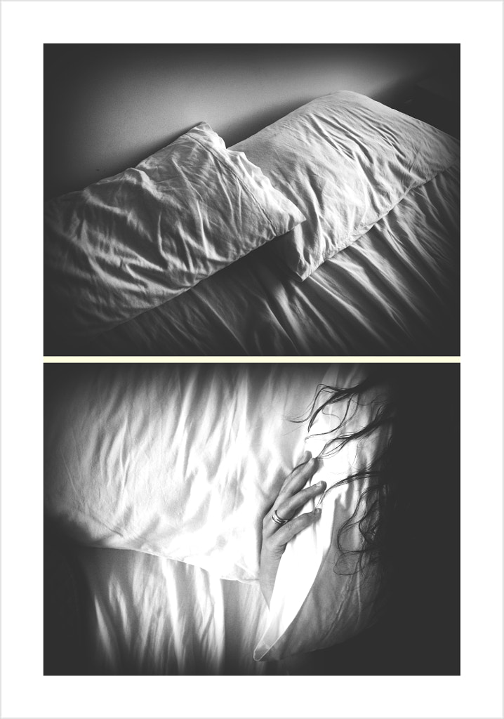 She started writing notes on her pillow case by cecy jup / 500px