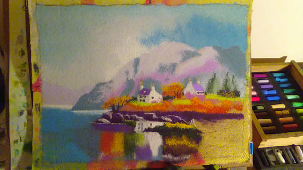 Pastel on paper by Jason Rodriguez / 500px