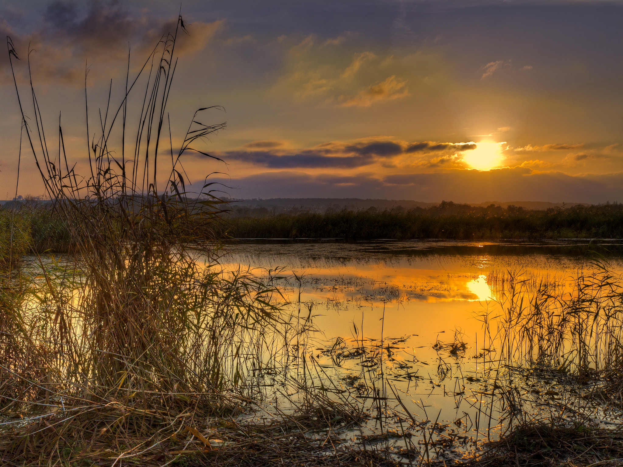 Sundown at Shapwick by Chris Spracklen | 500px