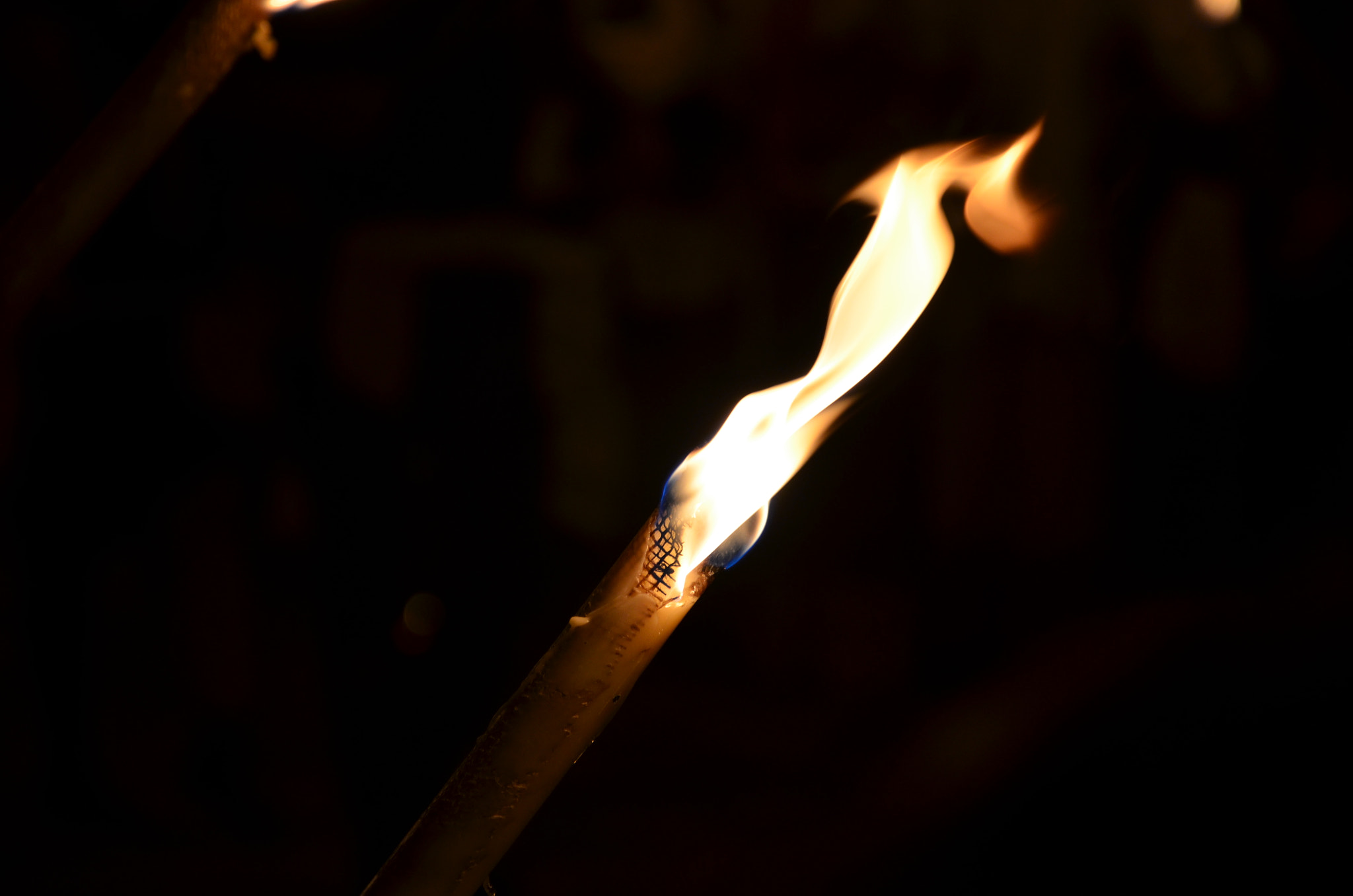 Torch fire by Vanderlei Bailo / 500px