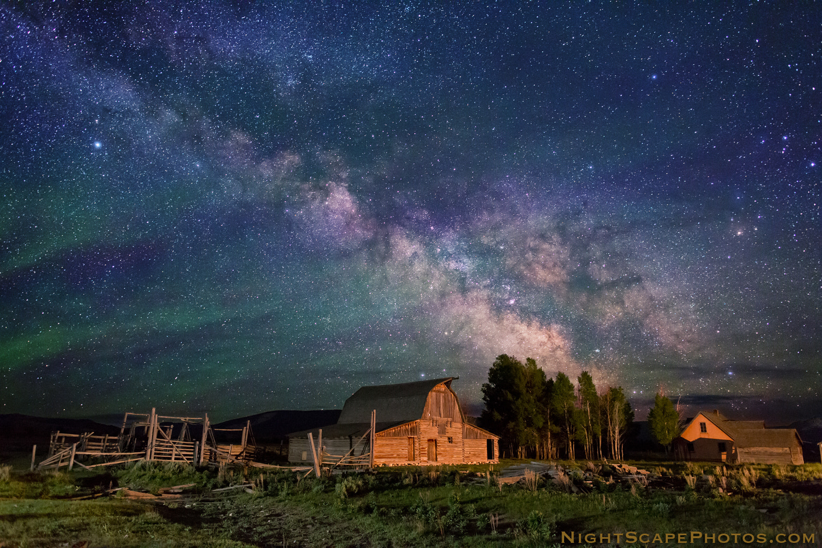 Stars over Teton homestead by Royce's NightScapes / 500px