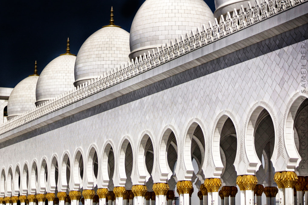 Sheikh Zayed Grand Mosque, UAE by Sameh Refat / 500px