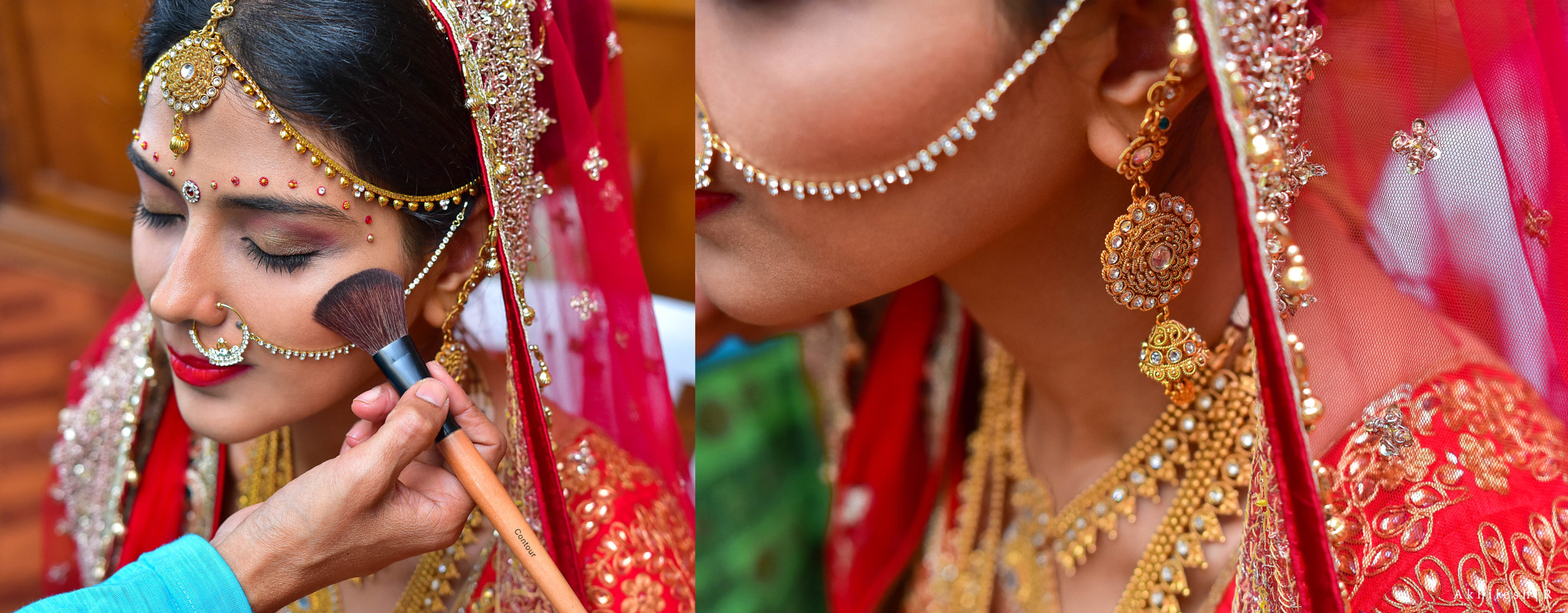 Diya Sewraz on her Wedding day by Akhilesh Ramkurrun / 500px
