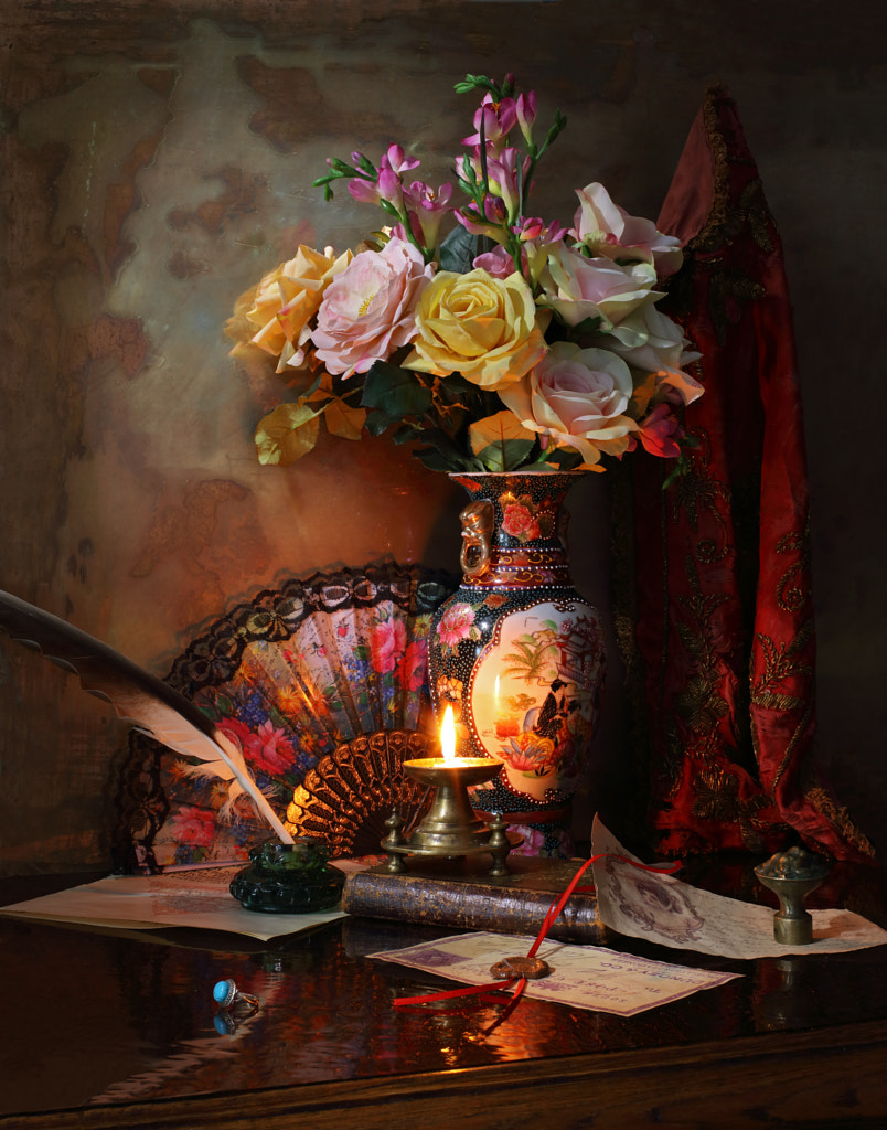 Still Life with Chinese Vase by Andrey Morozov / 500px