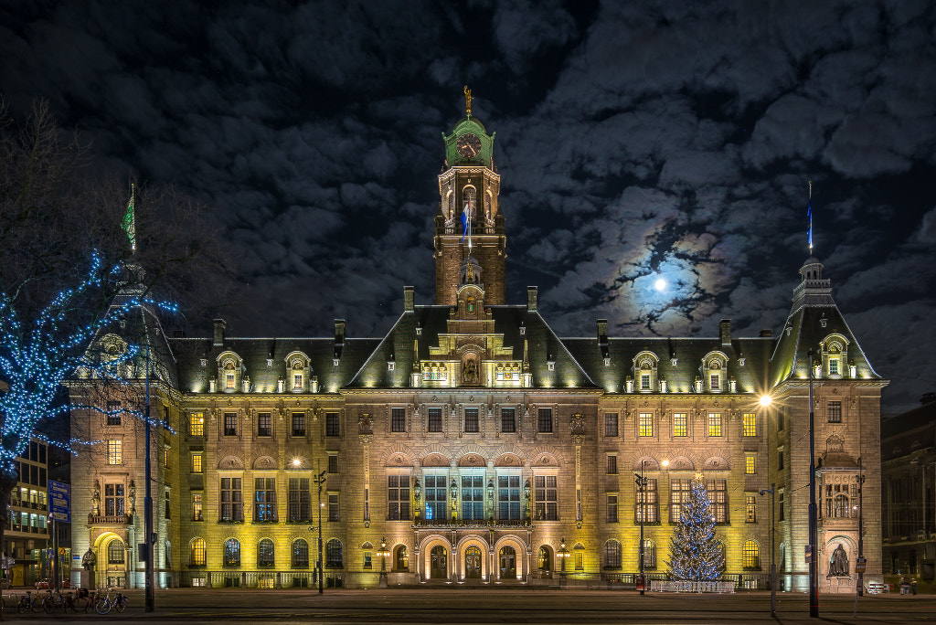 Rotterdam Town Hall The Netherlands by Evert Buitendijk / 500px