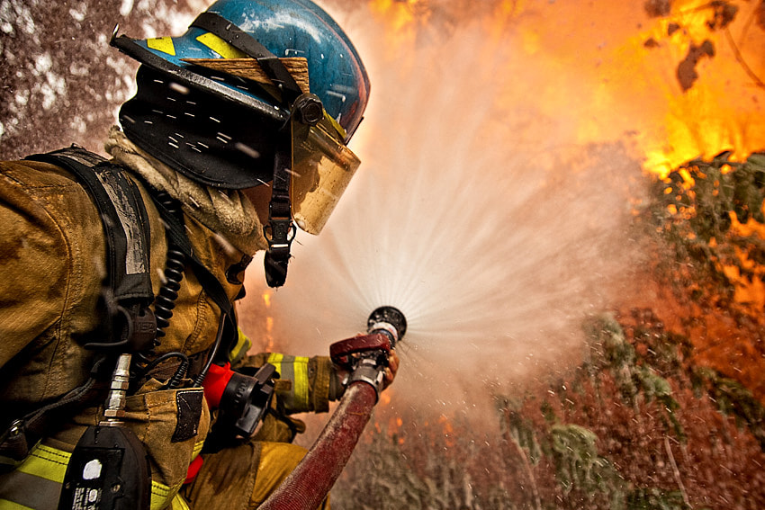 Day in the life. Firefighter by Nick Grier / 500px