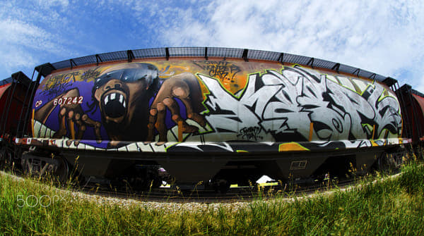 Railway Graffiti Genius 1 by Deleted user | 500px