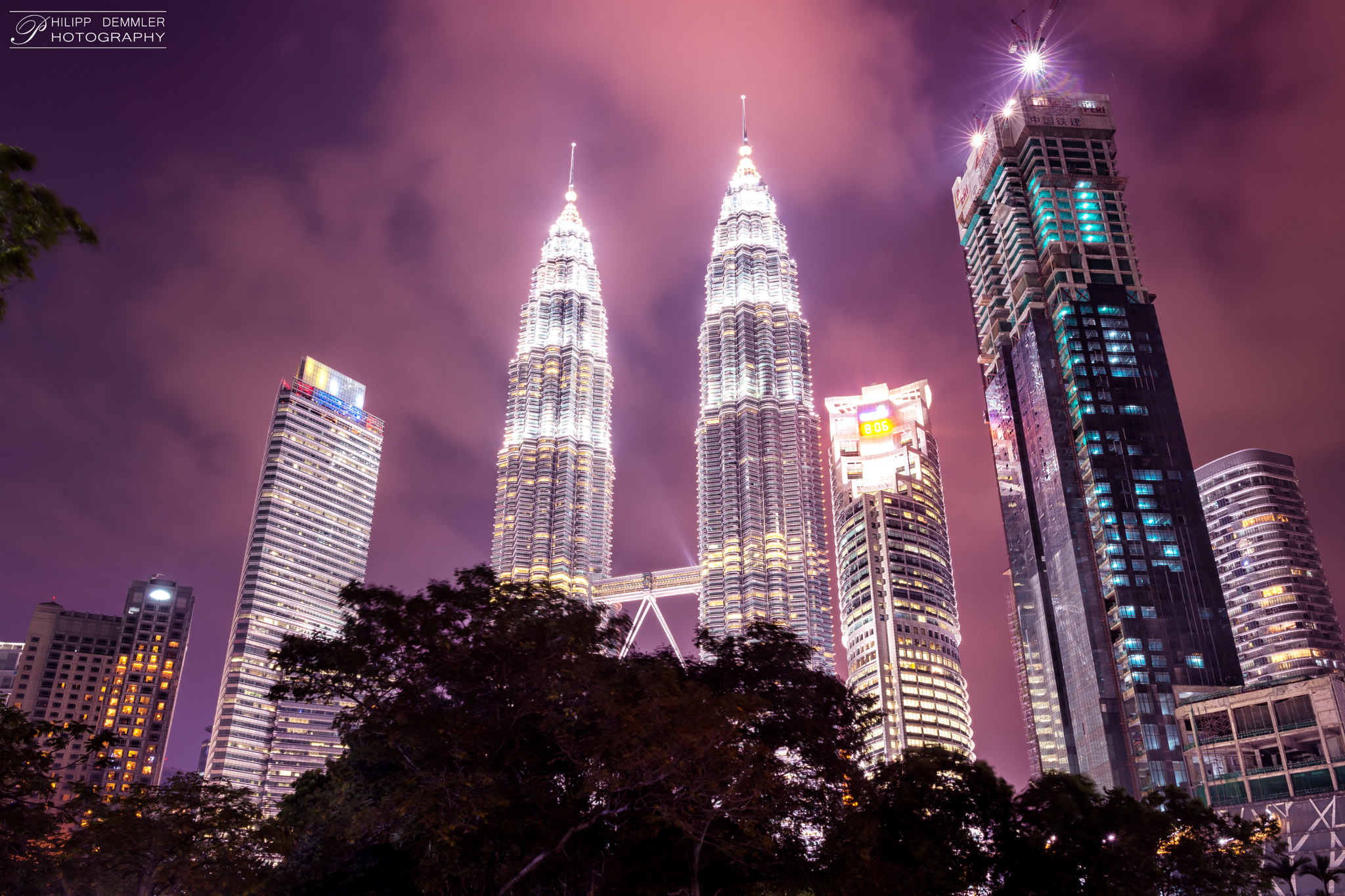 Petronas Towers KL Skyline by Philipp Demmler / 500px